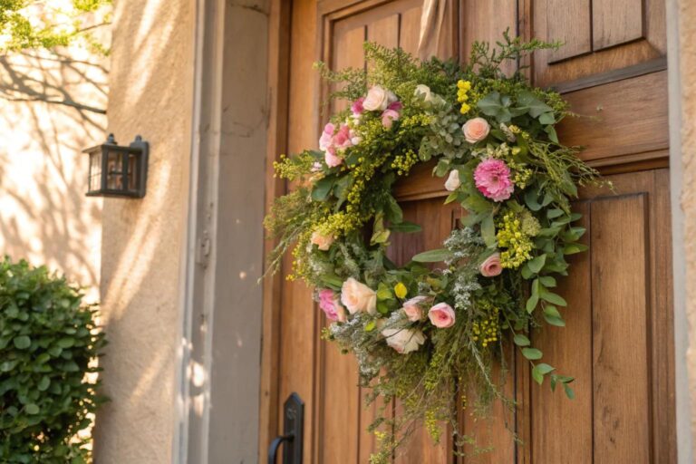 22+ Fresh Spring Wreath DIY Ideas to Brighten Your Home