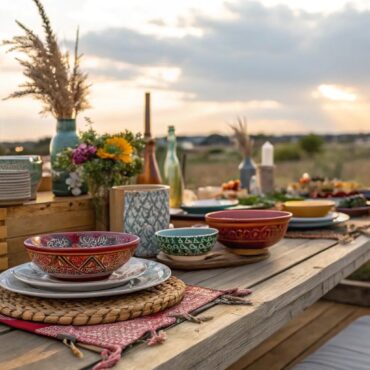 18+ Vibrant Rainbow Table Decoration Ideas