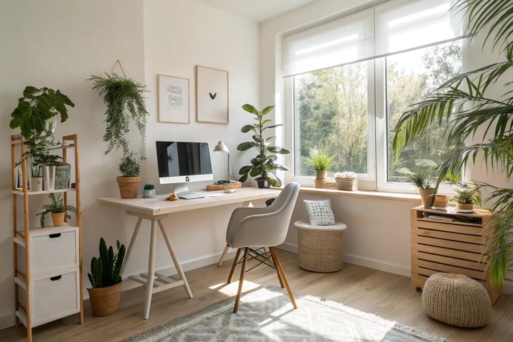16+ Serene Zen Office Ideas for a Peaceful Workspace