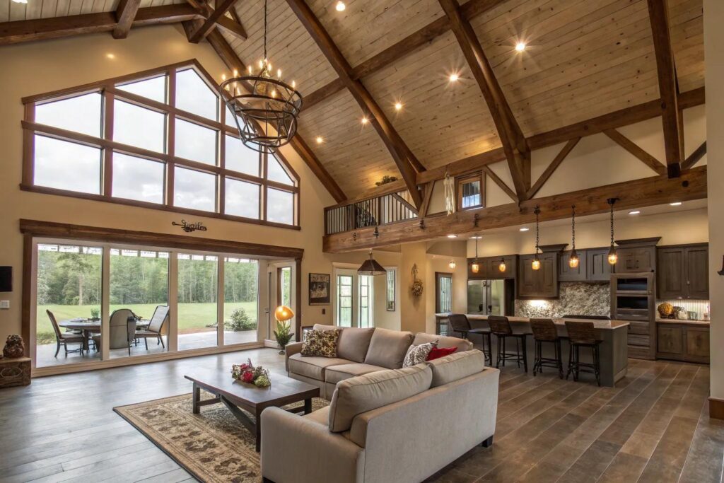 17+ Inspiring Barndominium Ceiling Ideas