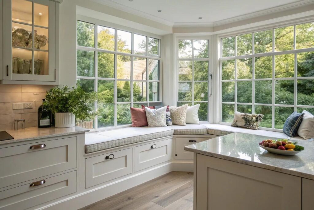 16+ Creative Kitchen Bay Window Ideas