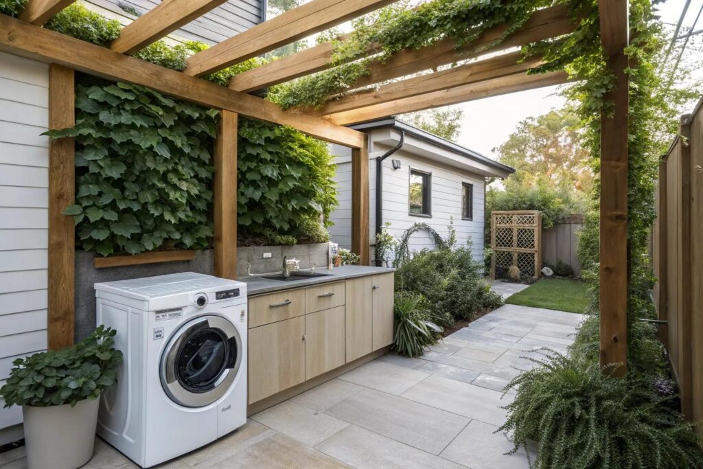 16+ Inspiring Outdoor Laundry Room Ideas
