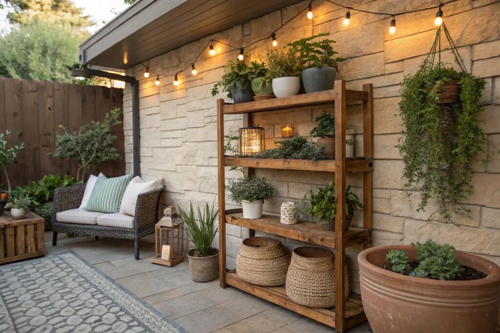 16+ Creative Outdoor Shelf Ideas for Your Home