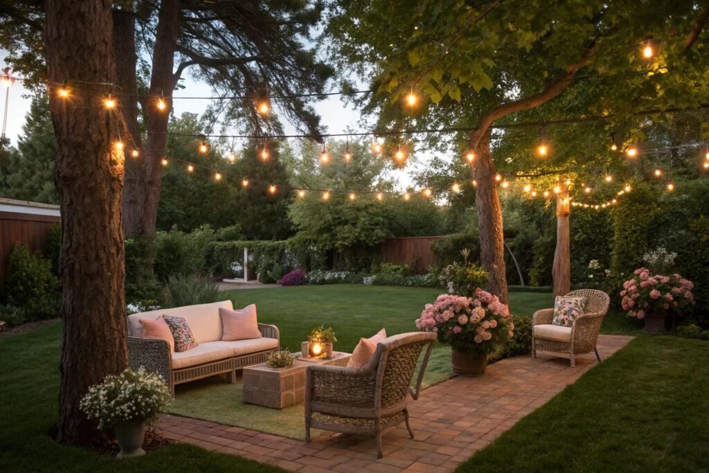 20+ Charming Romantic Backyard Ideas