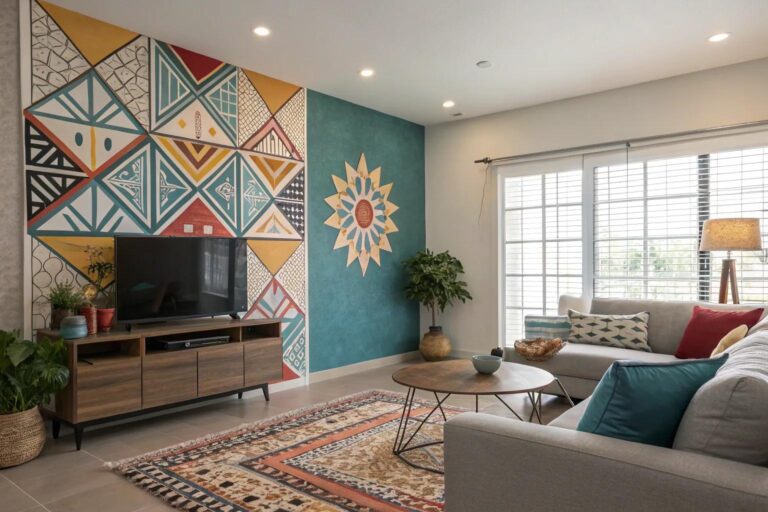 17+ Creative Simple Wall Painting Ideas