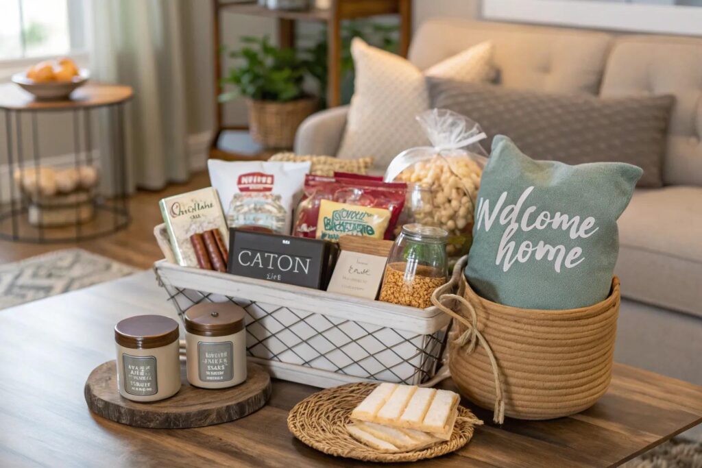 17+ Creative Welcome Home Gift Basket Ideas
