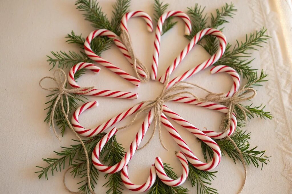 19+ Creative Candy Cane Crafts for the Holidays