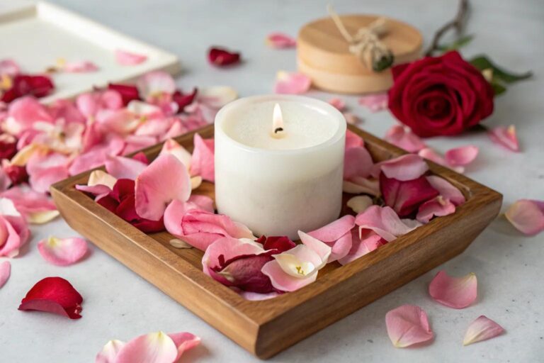 21+ Creative Crafts with Rose Petals Ideas