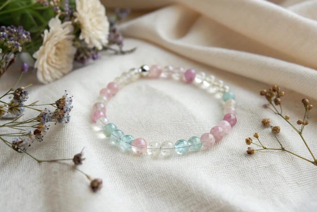 12+ Stunning Crystal Bead Bracelet Ideas