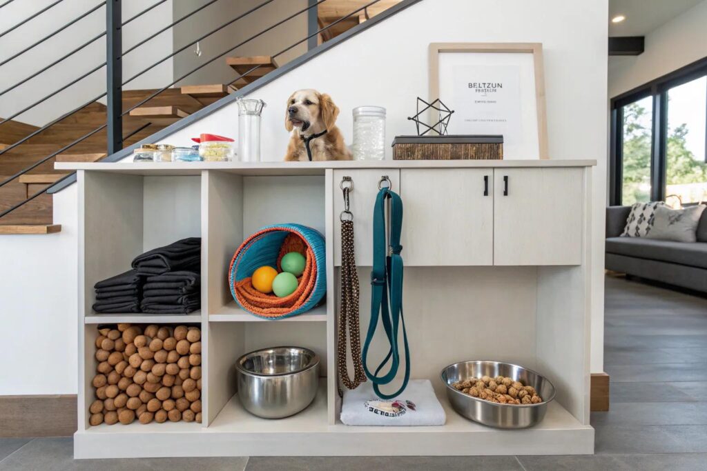 19+ Clever Dog Storage Ideas for a Tidy Home