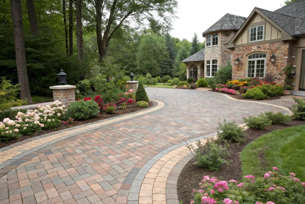 19+ Inspiring Driveway Apron Pavers Ideas