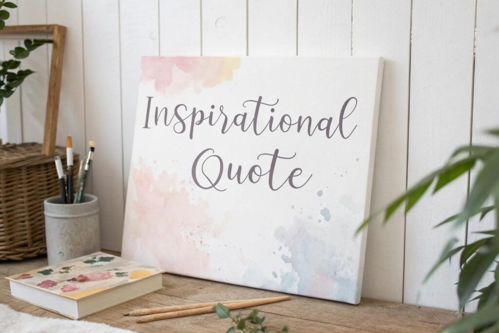 17+ Inspiring DIY Canvas Painting Quotes Ideas