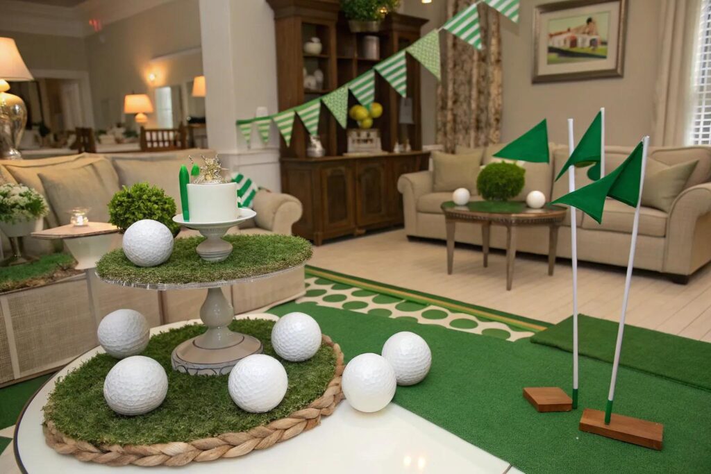 18+ Stylish Golf Themed Party Decorating Ideas