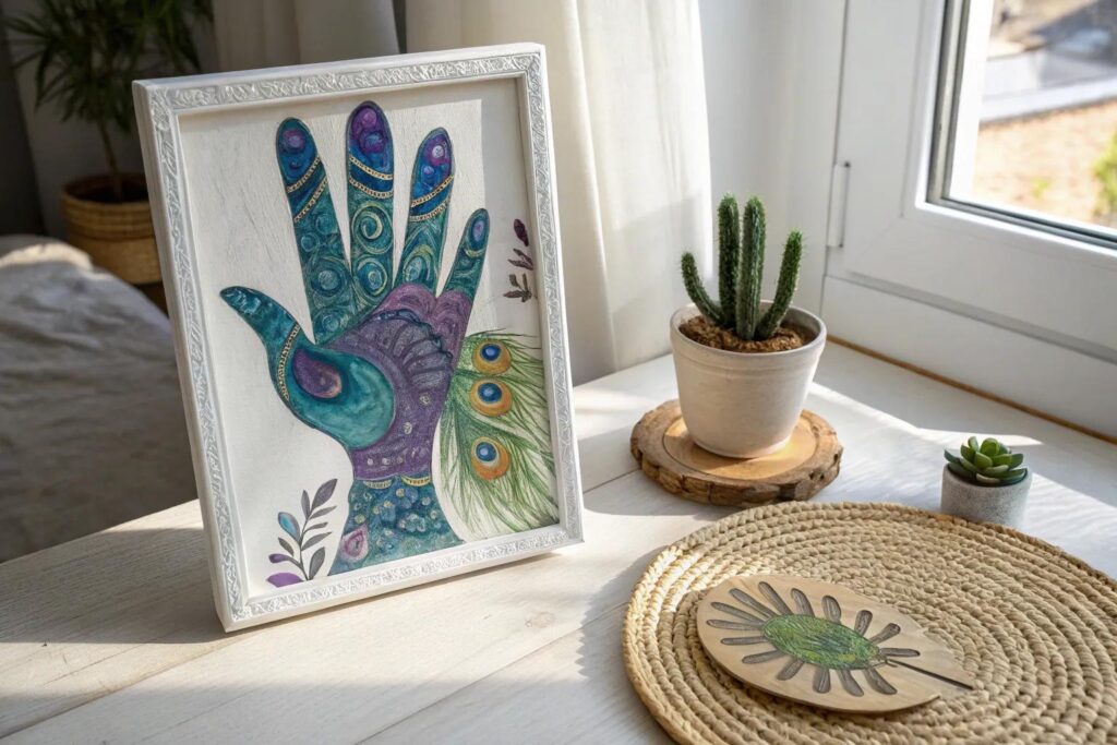 12+ Inspiring Hand Art Ideas for Creative Homes