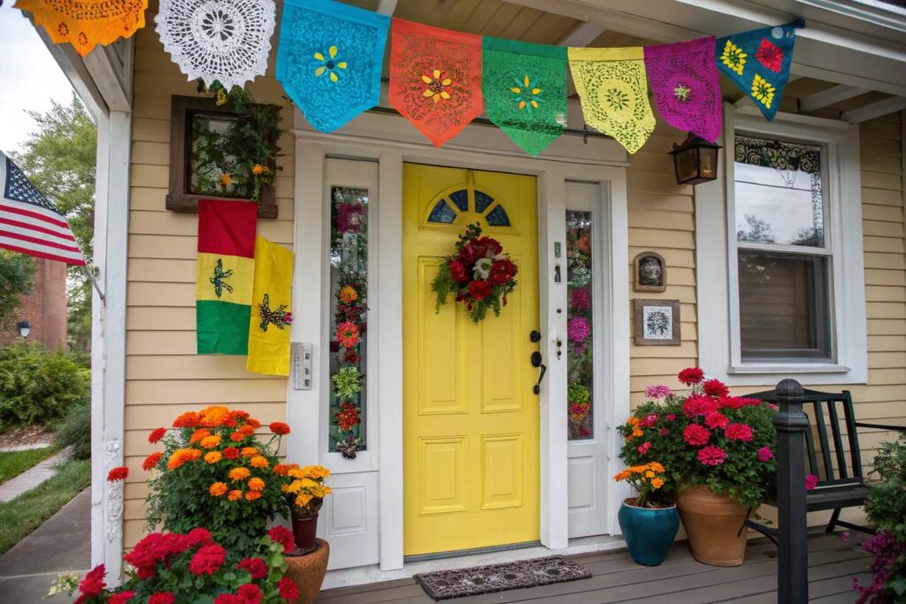 17+ Creative Hispanic Heritage Door Decor Ideas
