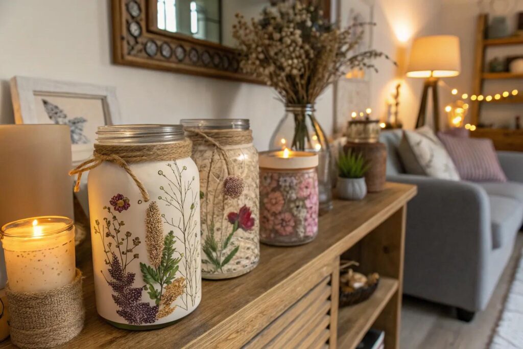 16+ Creative Jar Decoration Ideas for Your Home