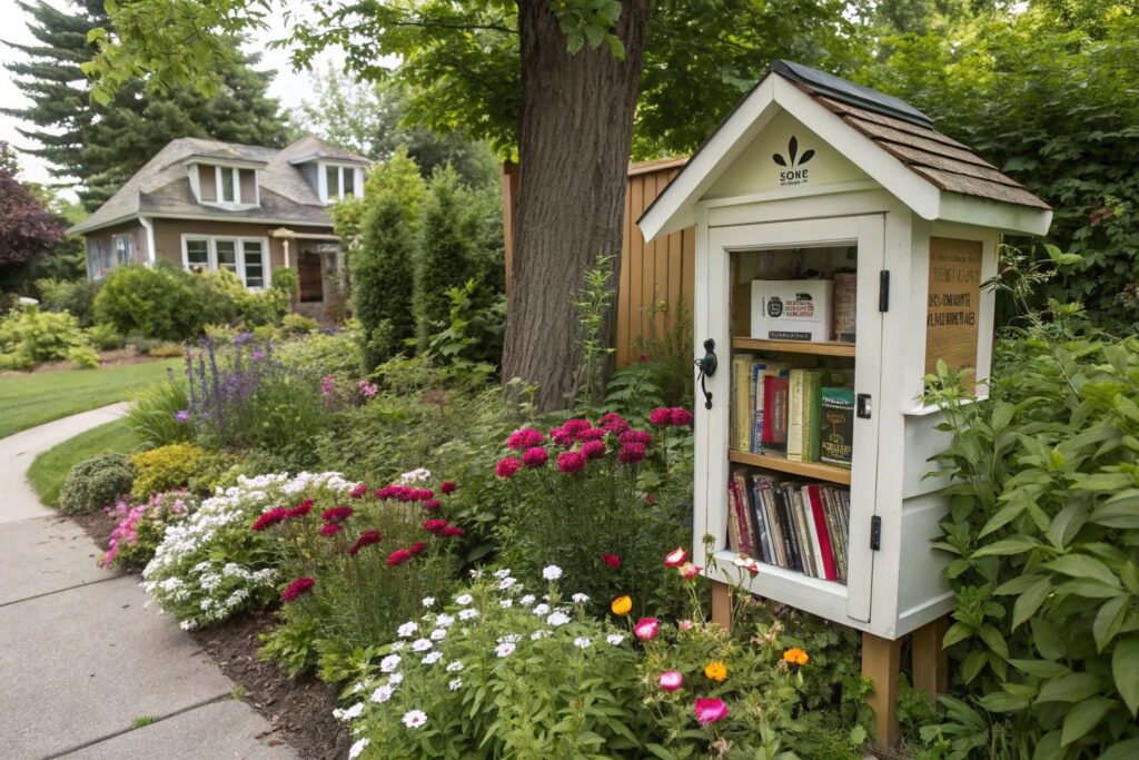 18+ Charming Little Library Design Ideas