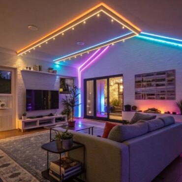 14+ Creative Neon Rope Light Design Ideas