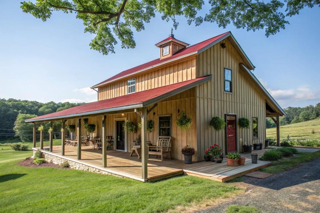 8+ Stylish Pole Barn Porch Ideas for Your Home