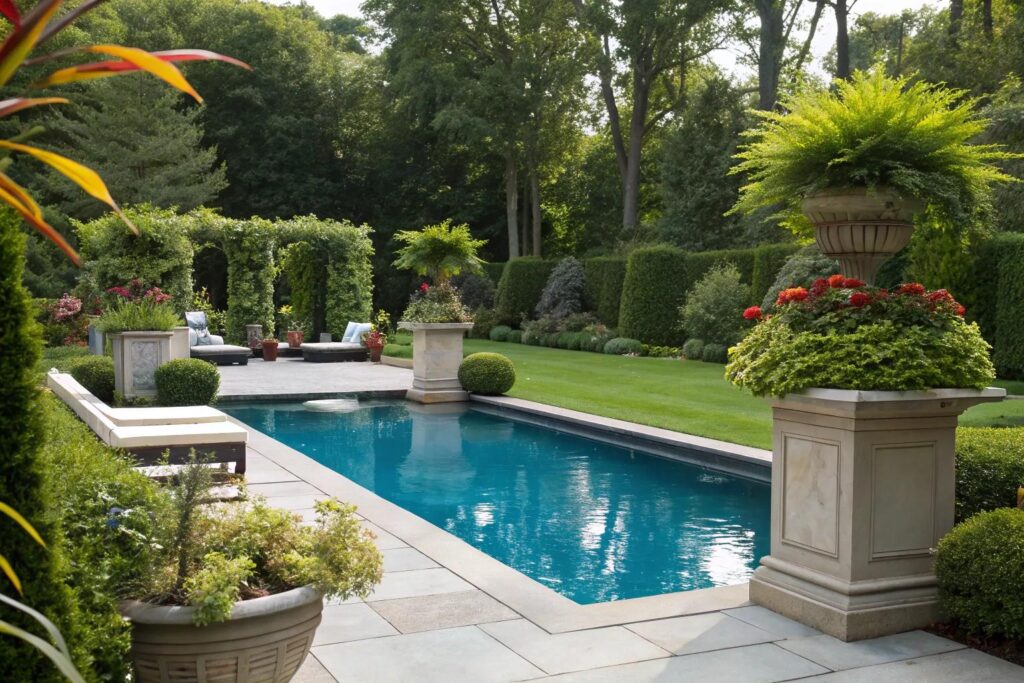 16+ Creative Pool Planter Ideas for Your Backyard