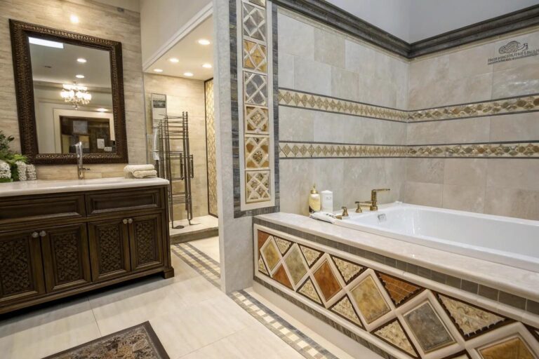 16+ Creative Shower Tile Edge Trim Ideas