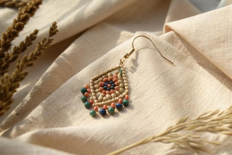 16+ Stunning Beaded Earring Ideas to Try Now