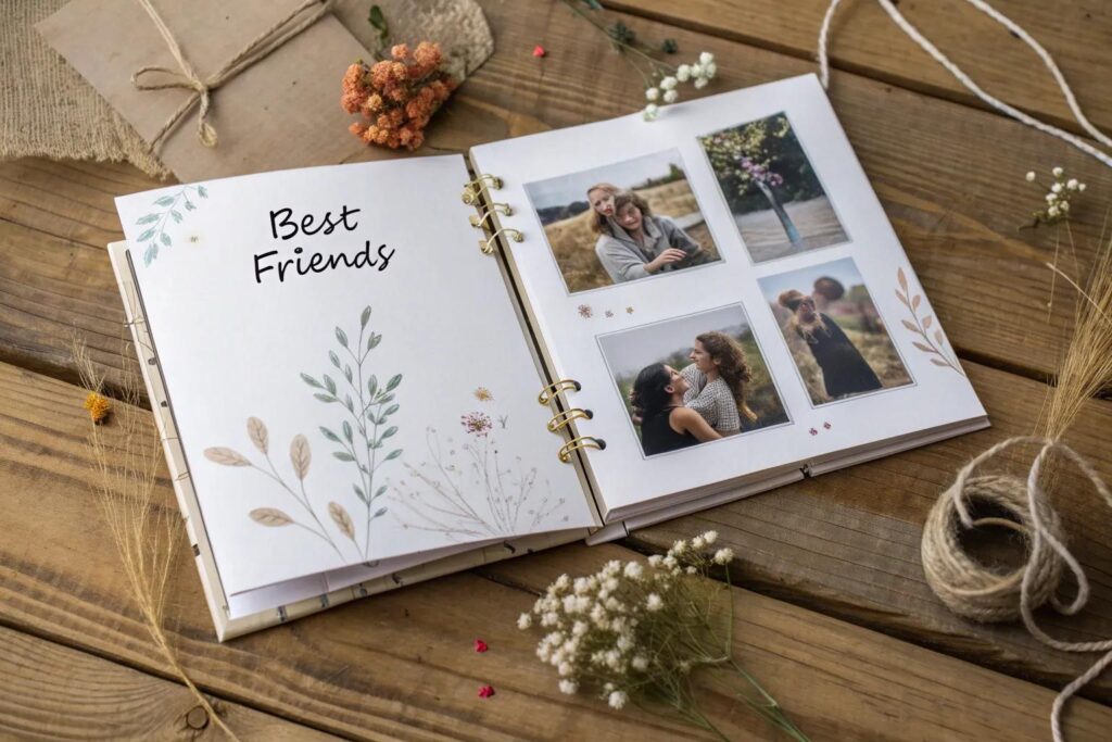15+ Creative Best Friend Scrapbook Ideas