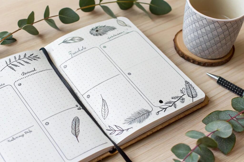 21+ Inspiring Bullet Journal Layout Ideas