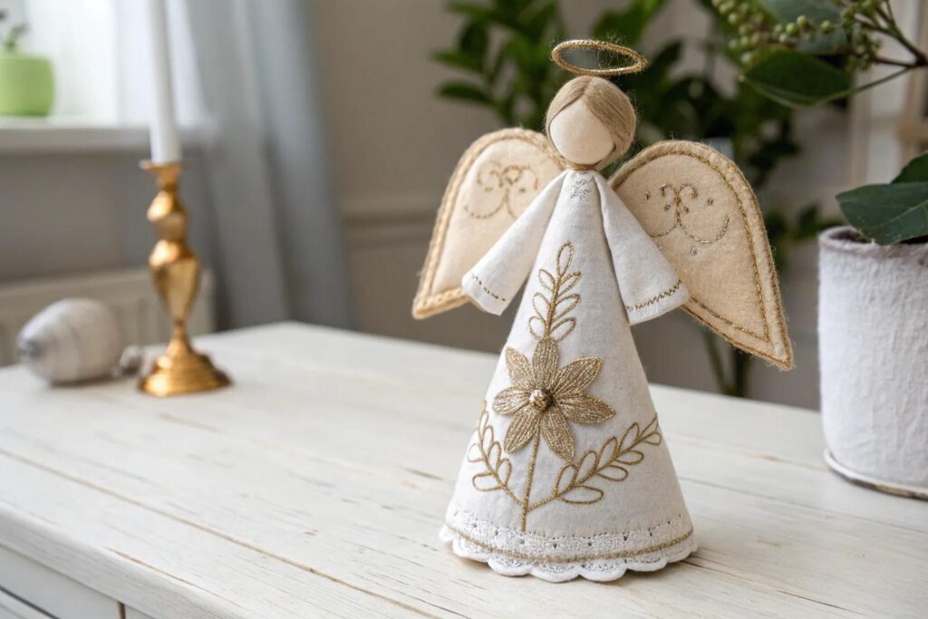 17+ Charming DIY Angel Ideas for Your Home Decor