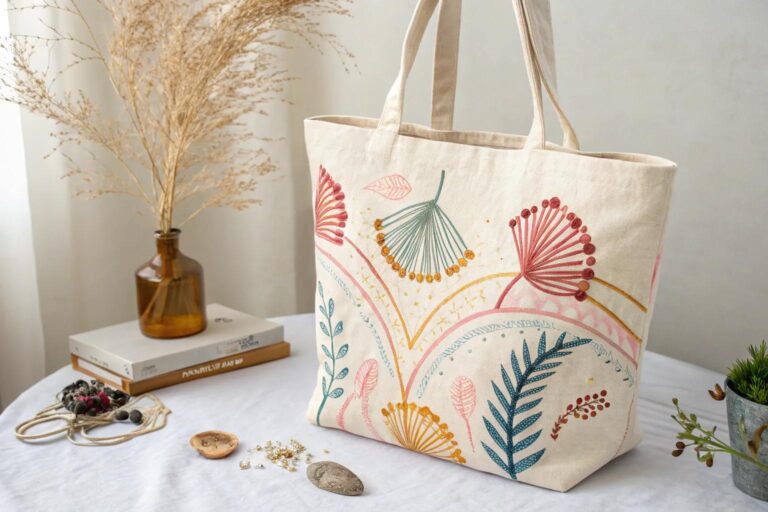 18+ Stylish DIY Canvas Tote Bag Design Ideas