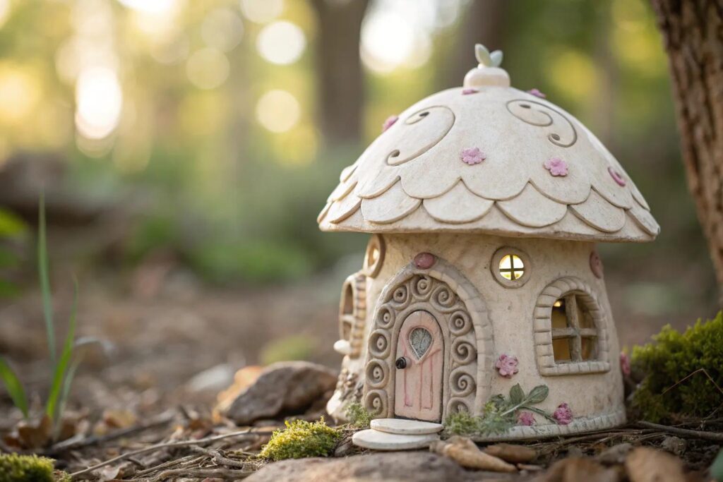 18+ Enchanting Fairy House Clay Ideas for Your Home