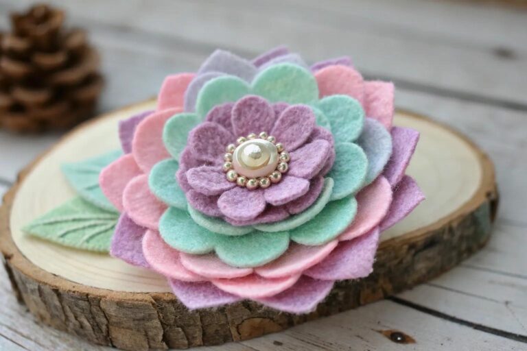20+ Charming Felt Craft Ideas for Your Home