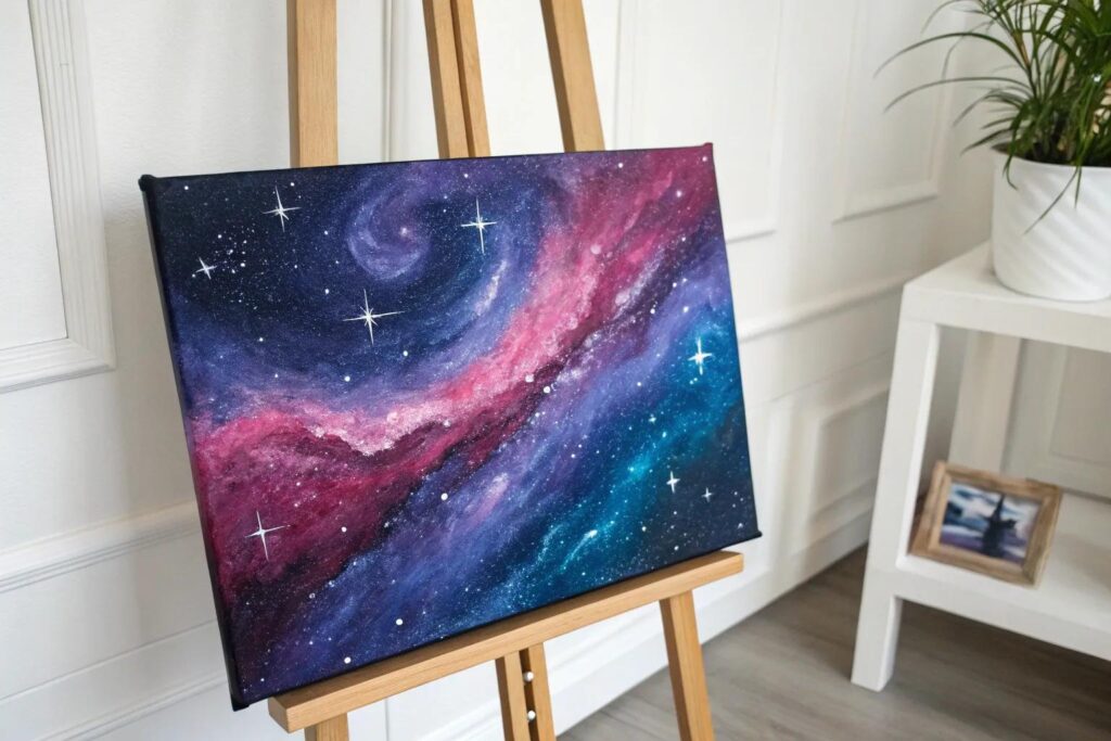 14+ Mesmerizing Galaxy Painting Ideas to Try