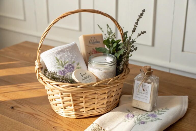 4+ Creative Candle Gift Basket Ideas