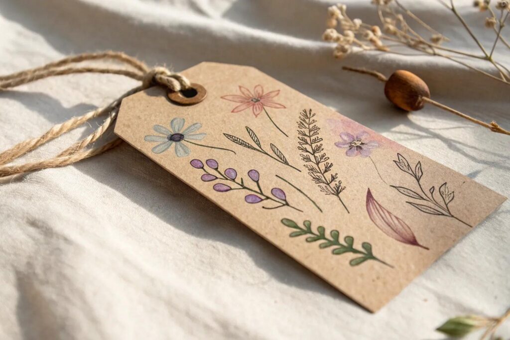 15+ Creative Homemade Gift Tag Ideas