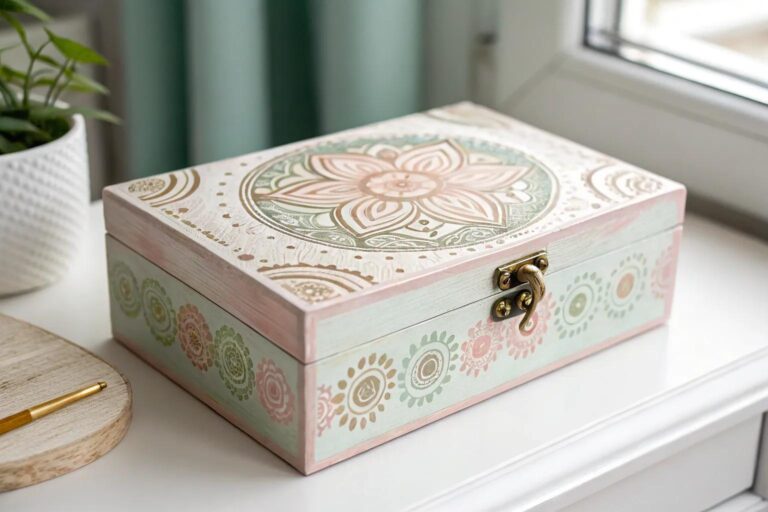 16+ Inspiring Jewelry Box Painting Ideas