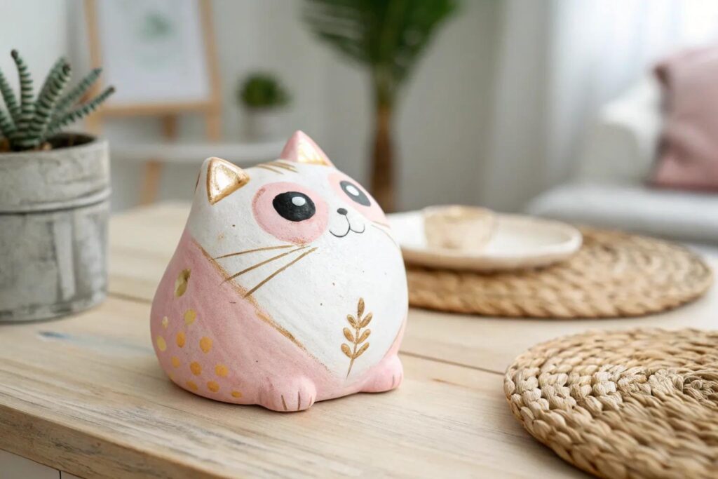 17+ Adorable Kawaii Air Dry Clay Ideas to Try