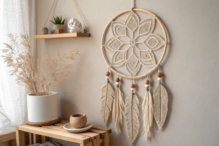 16+ Charming Macrame Hoop Ideas for Your Home