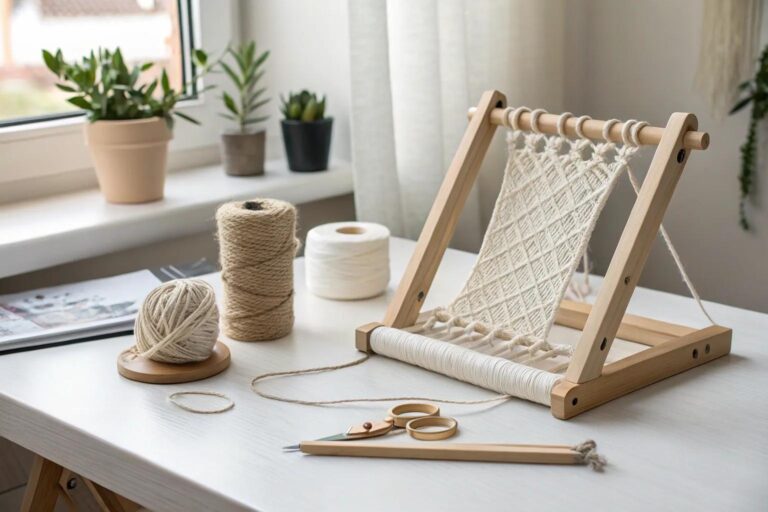 17+ Creative Macrame Workstation Ideas