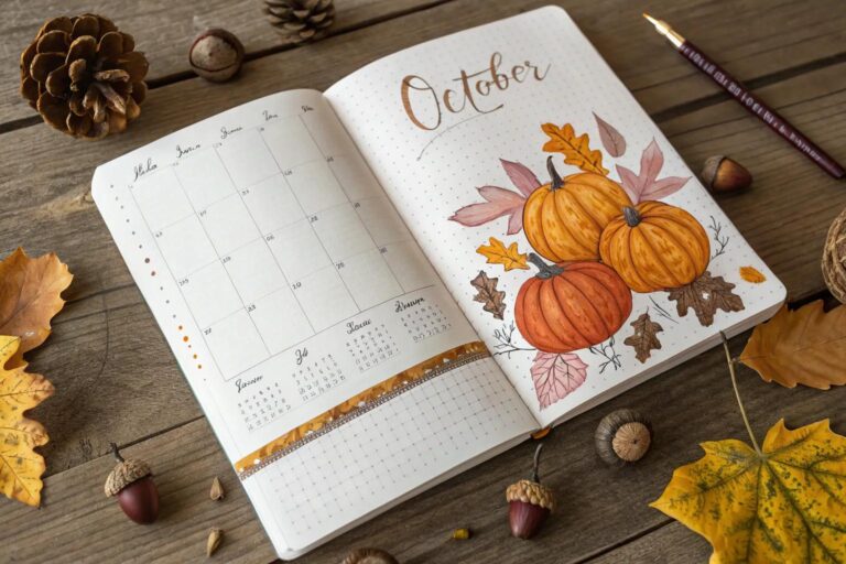 15+ Creative October Bujo Ideas for Inspiration