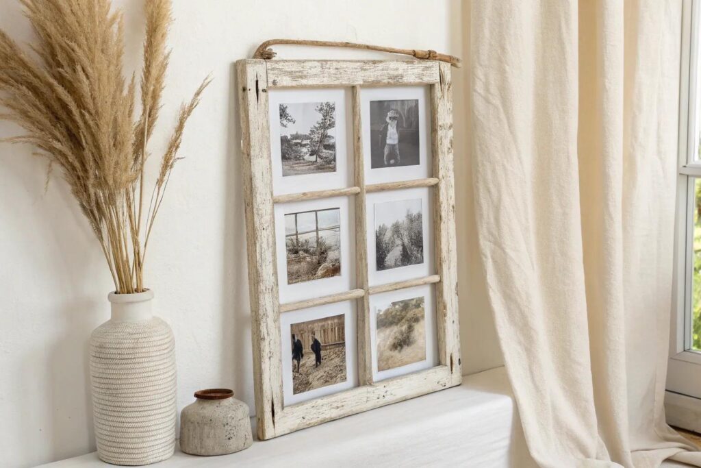 15+ Creative Old Window Picture Frame Ideas