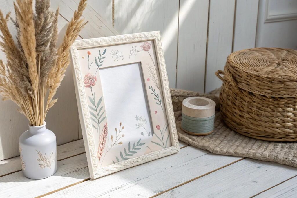 17+ Creative Painted Picture Frame Ideas