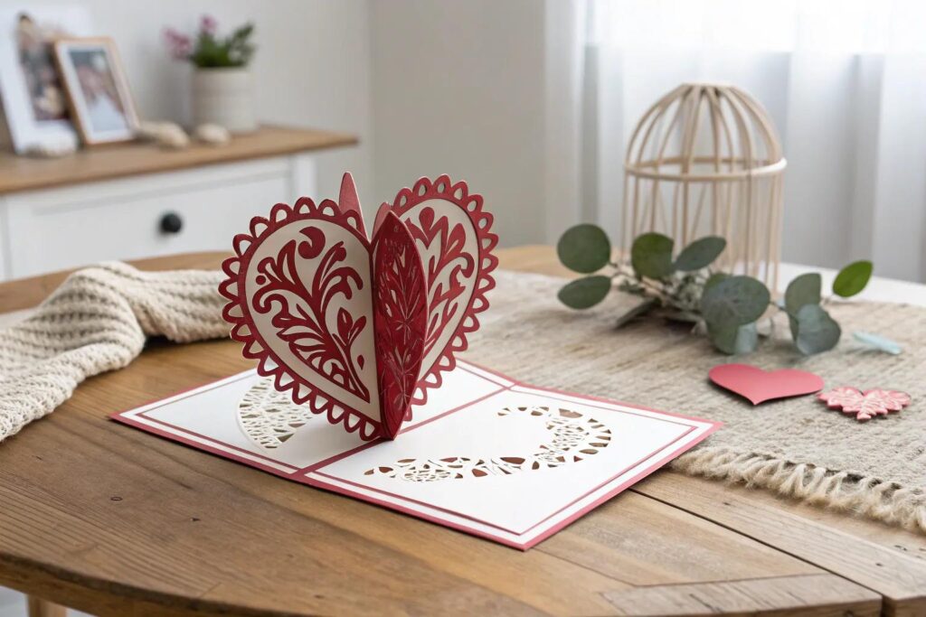 21+ Creative Pop Up Valentine Card DIY Ideas