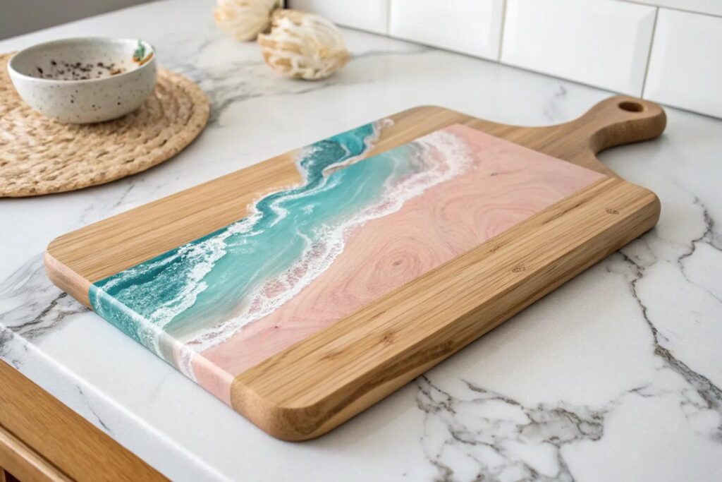 19+ Unique Resin Cutting Board Mold Ideas
