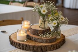 18+ Charming Rustic Wedding Decor DIY Ideas