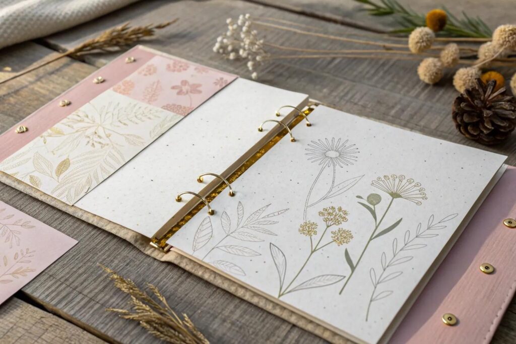 19+ Creative Scrapbook Background Ideas to Try