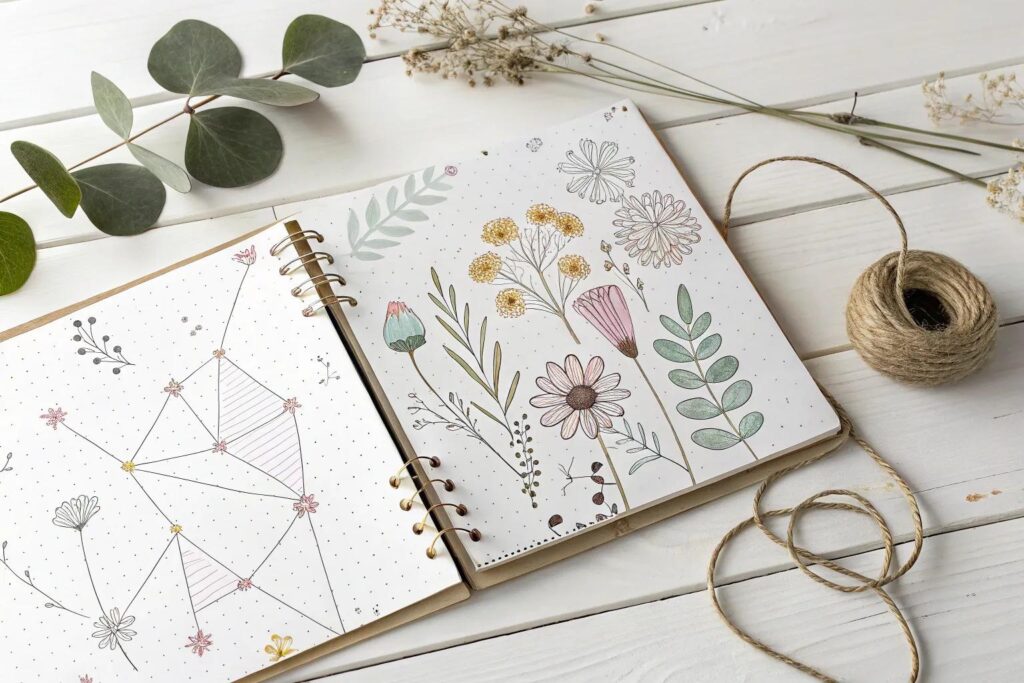 19+ Creative Scrapbook Drawing Ideas to Try