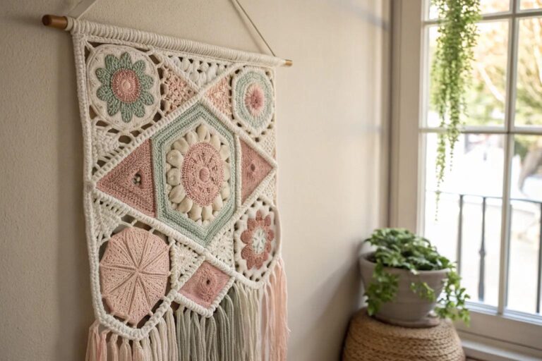 16+ Charming Pink Crochet Ideas to Spruce Up Your Space