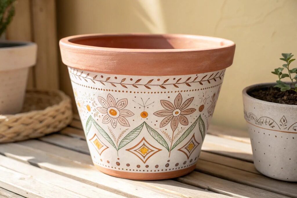 16+ Creative Terracotta Pot Painting Ideas