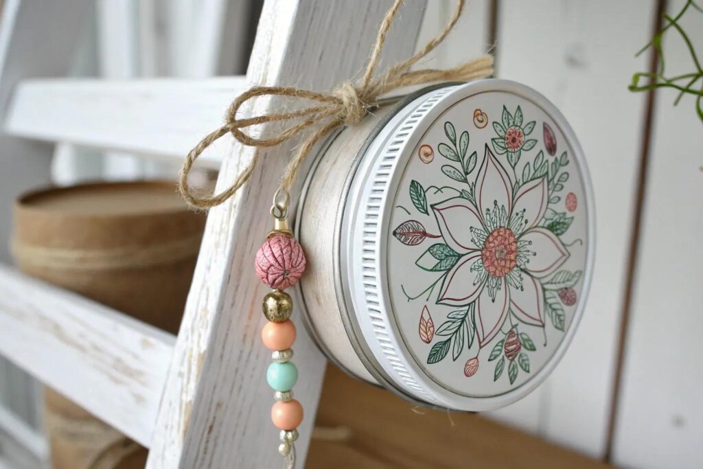 16+ Unique Mason Jar Lid Craft Ideas to Try